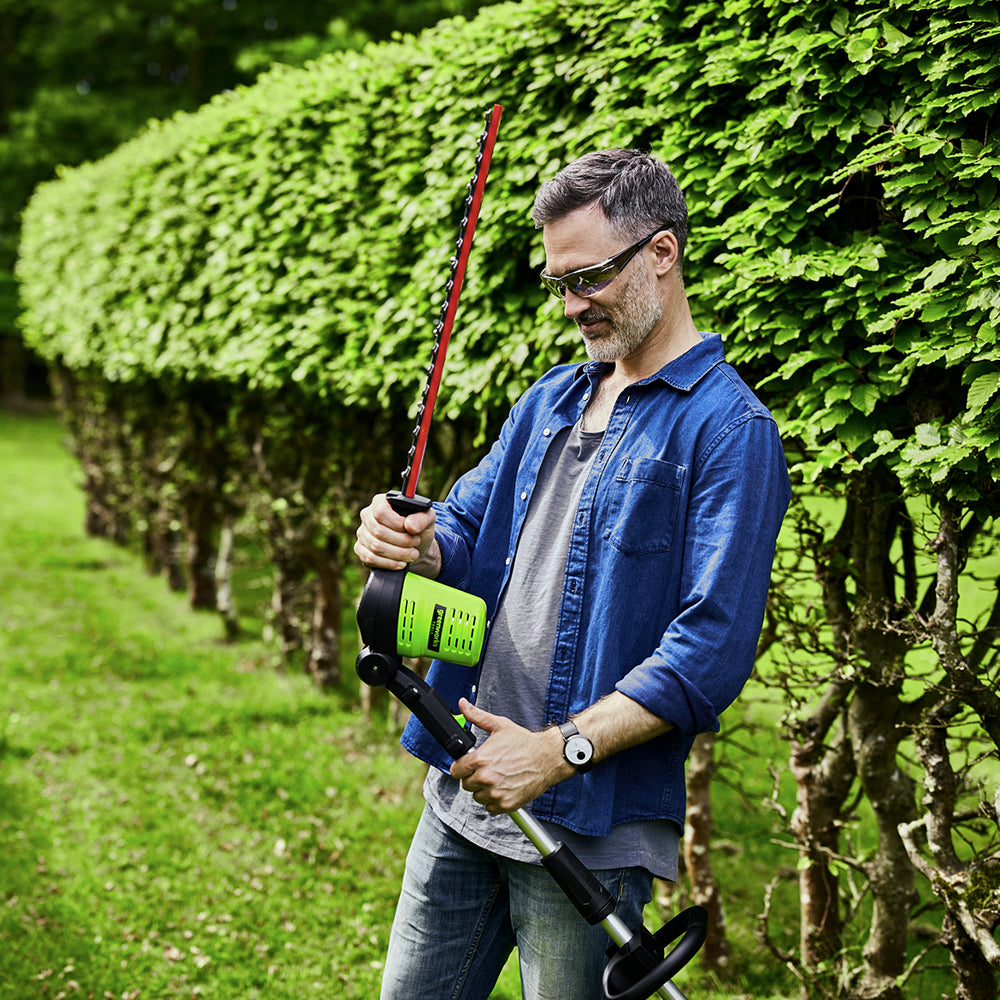 60V Telescopic Hedge Trimmer 51 cm GD60PHT51 Greenworks