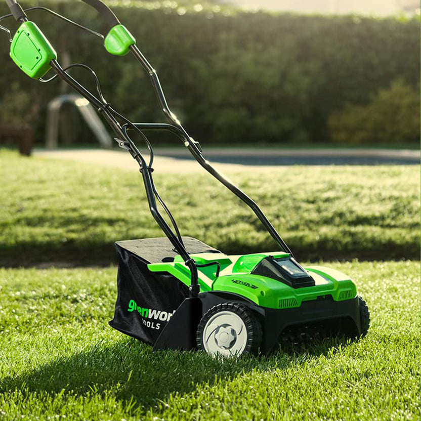 40V Cordless Dethatcher G40DT35 - Buy online at Greenworks