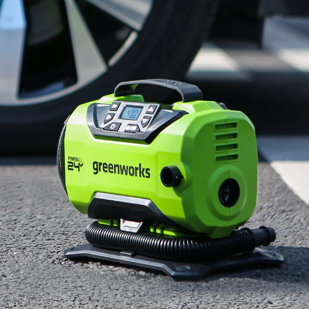 24V Battery Inflator Compressor GD24IN Buy online at Greenworks