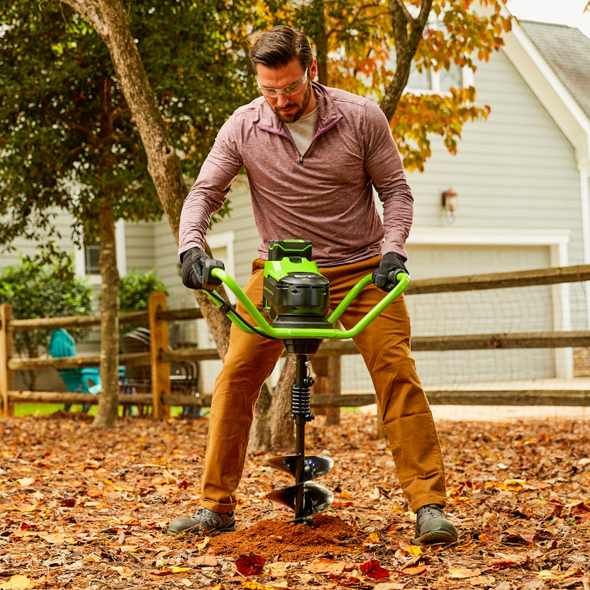 60V Battery Earth Auger GD60EA - Buy online at Greenworks