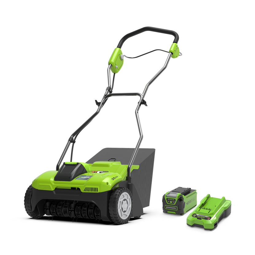40V Cordless Dethatcher G40DT35 - Buy online at Greenworks