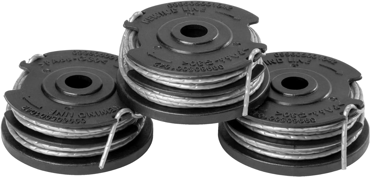 Spare Spool assembly for Greenworks Trimmers (3pcs) - Greenworks