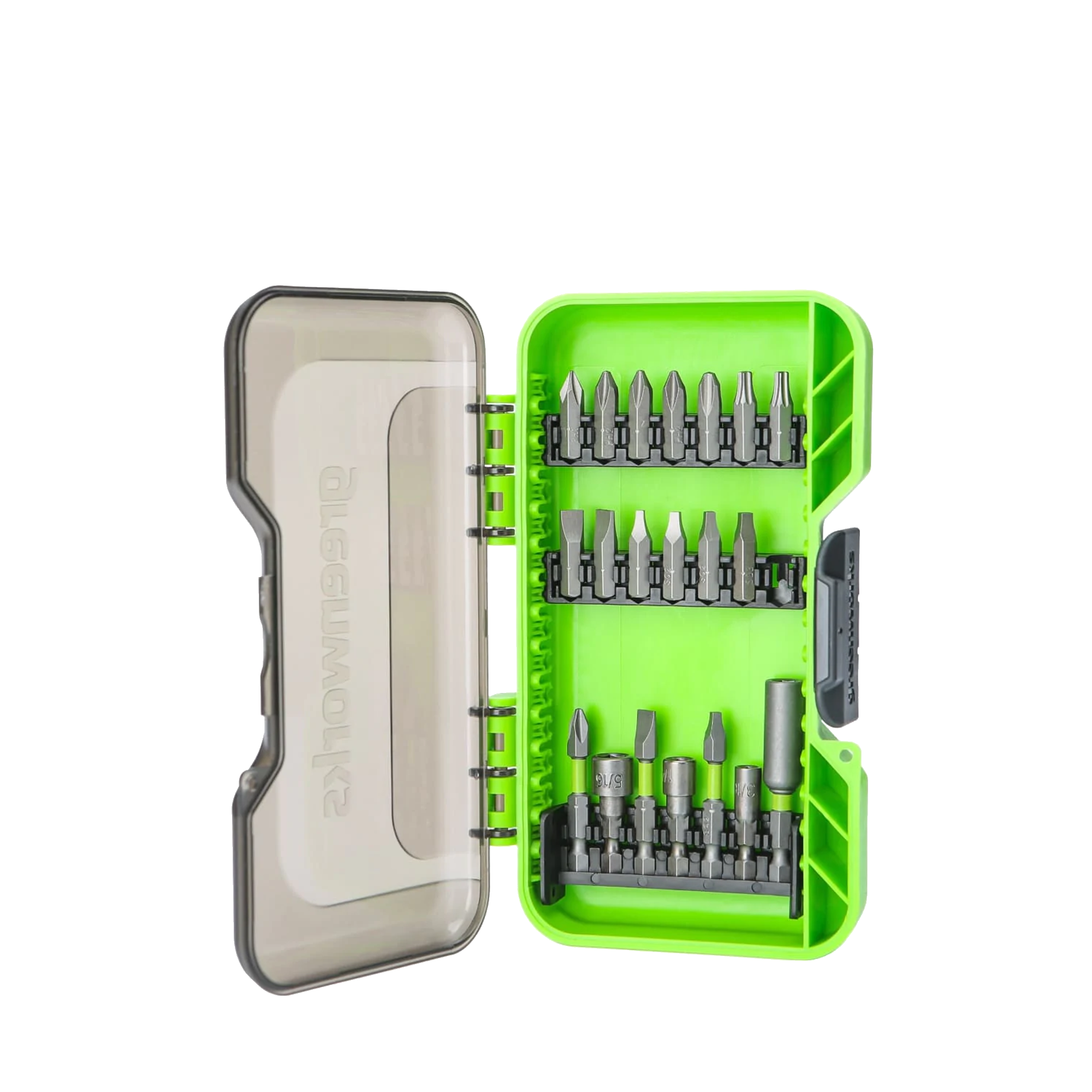 Impact rated driving set (20 pcs) - Buy online at Greenworks