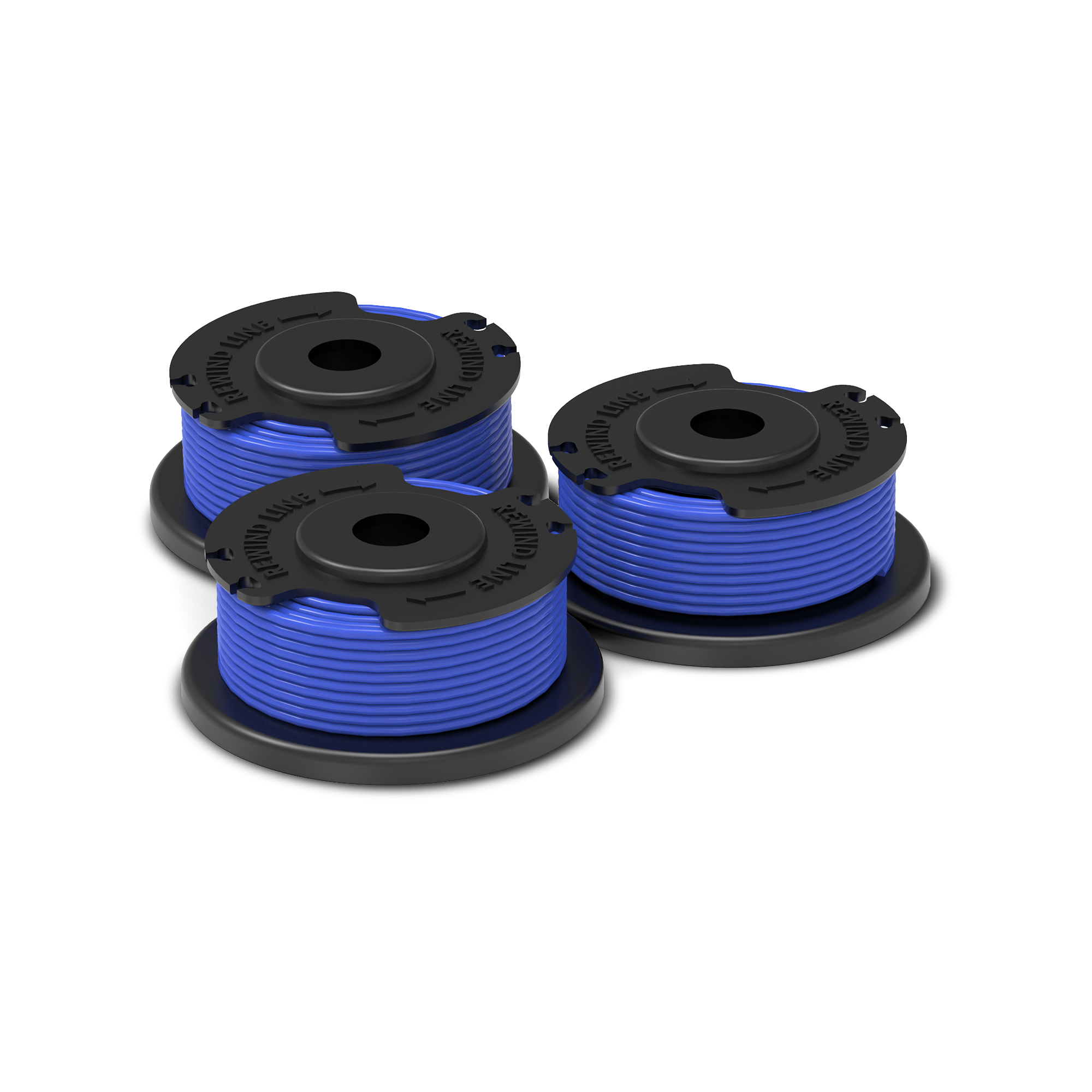 Spare Spool assembly for Greenworks Trimmers (3pcs) - Greenworks